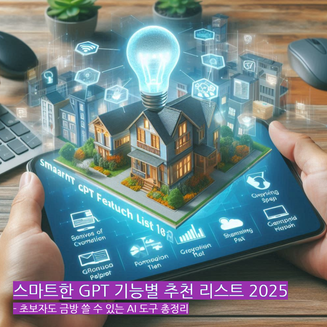 스마트한 GPT 기능별 추천 리스트 2025 - Archivi